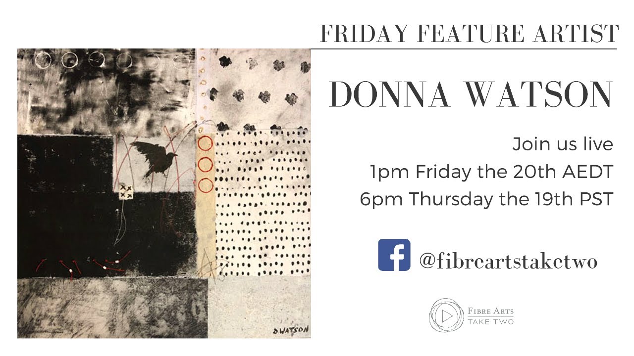 Friday Feature Artist - Donna Watson - YouTube