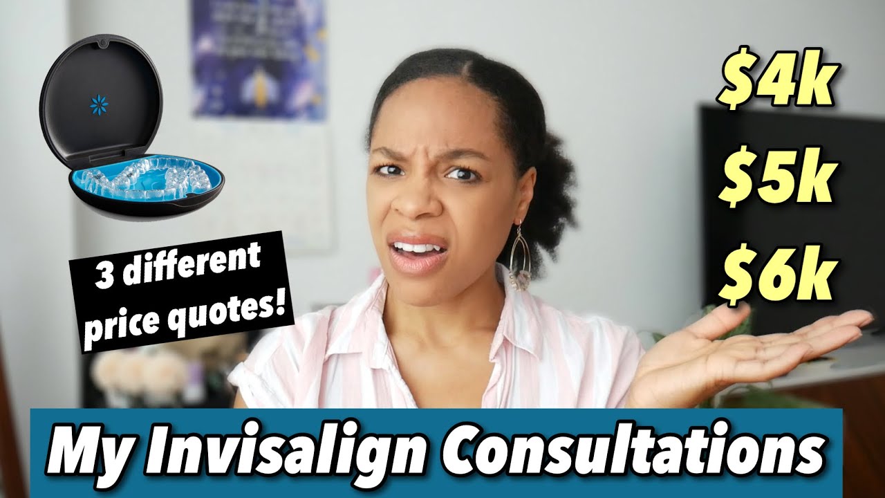 How much does Invisalign REALLY cost? | 3 DIFFERENT consultation prices ...