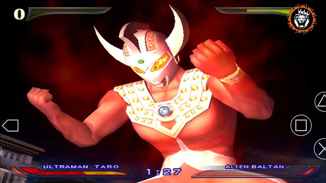 Ultraman Fighting Evolution Rebirth Playthrough | Ultraman Taro vs ...