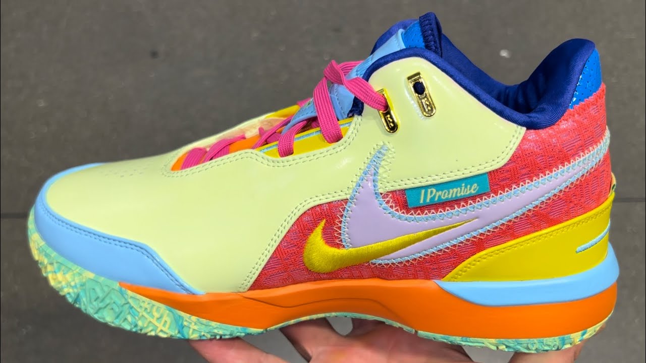 Nike Zoom LeBron NXXT Gen Ampd I Promise Multicolor Basketball Shoes ...