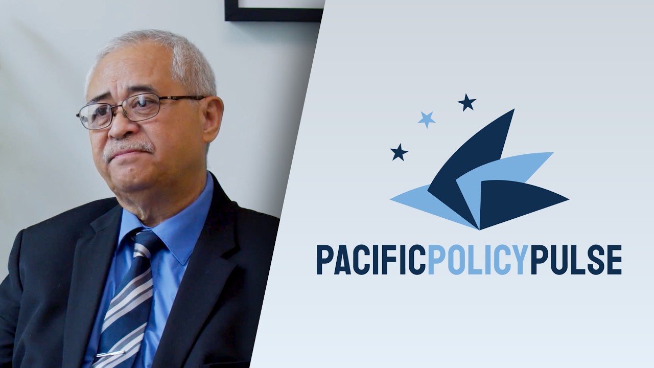 Pacific Policy Pulse: James Movick - YouTube