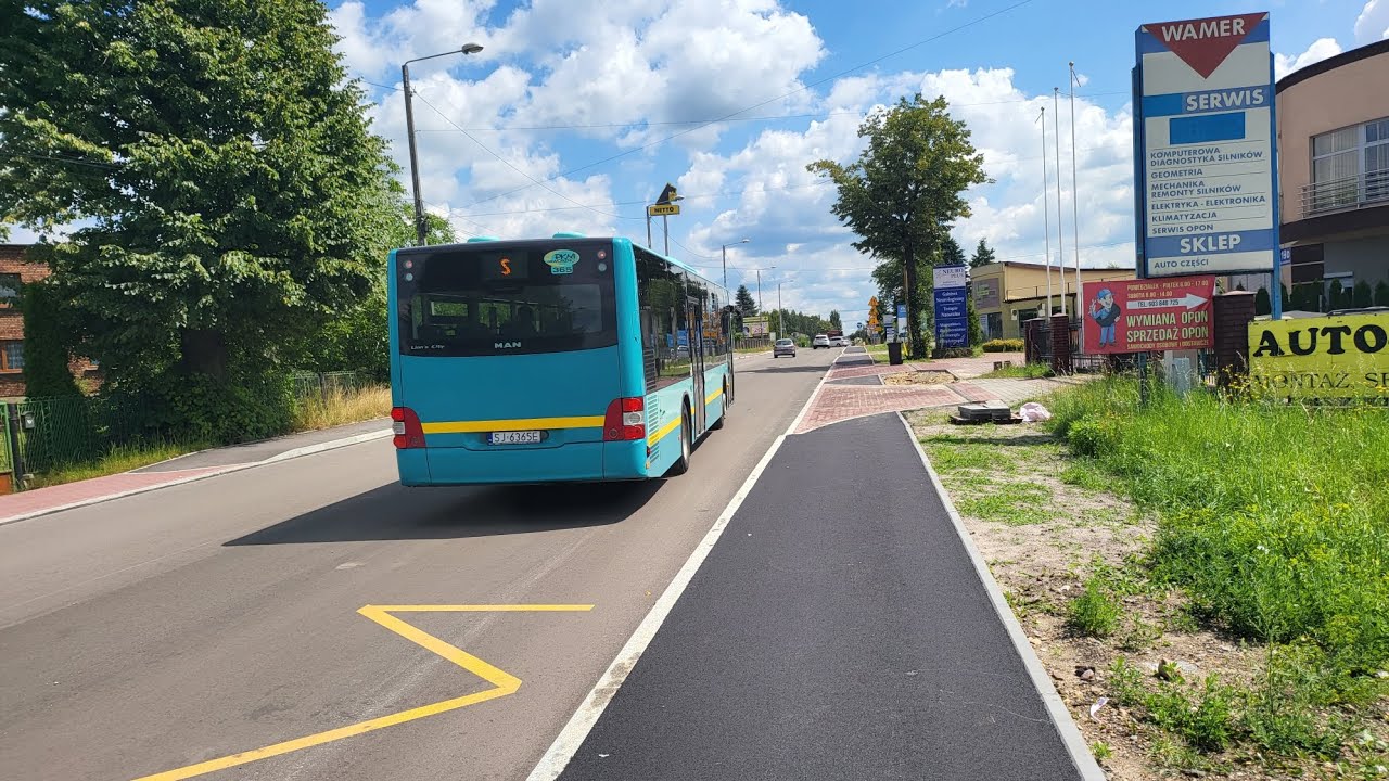 MAN NL283 Lion's City #365 (PKM Jaworzno - linia S) - YouTube