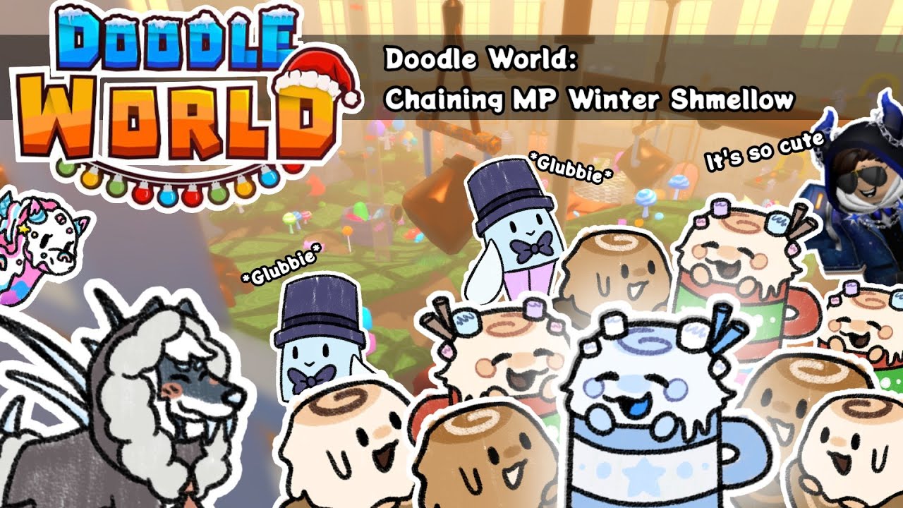 Doodle World - Chaining MP Winter Shmellow | Roblox | GalaxyYuroPlayz ...