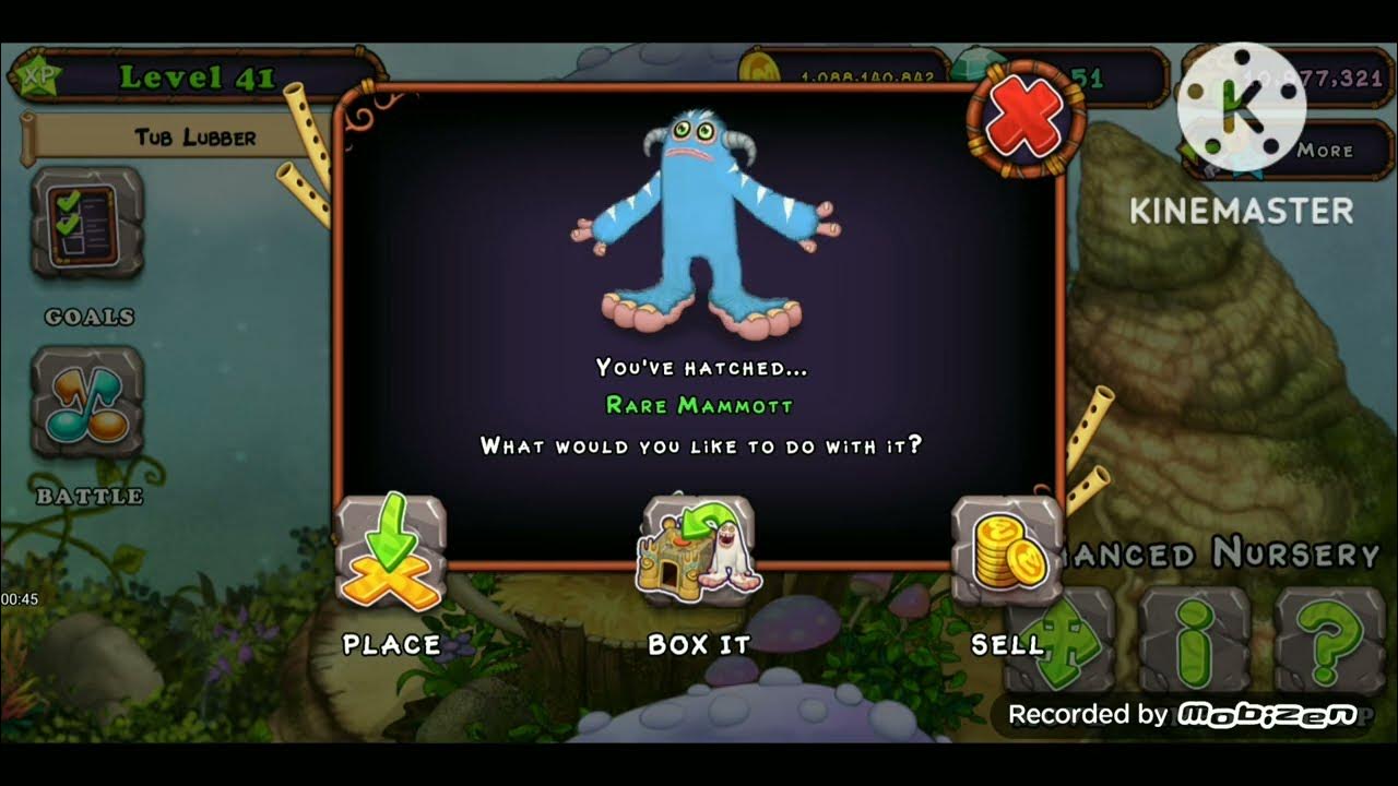 How To Breed Rare Mammottplant Islandmy Singing Monsters Youtube