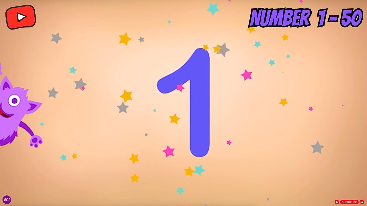 Counting 1-50 | Explore the World of Numbers | ABC Kids TV - Tracing ...