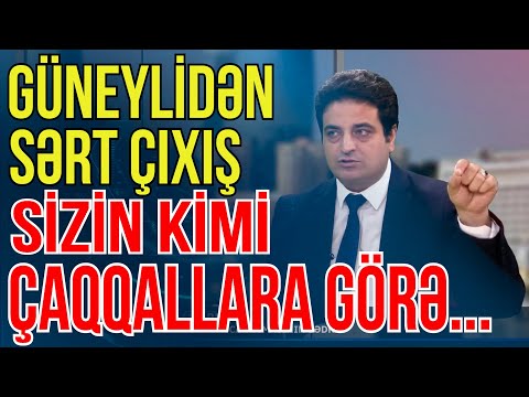 Sizin kimi ÇAQQALLARA görə... - Güneylidən CANLIDA sərt çıxış - Media Turk TV