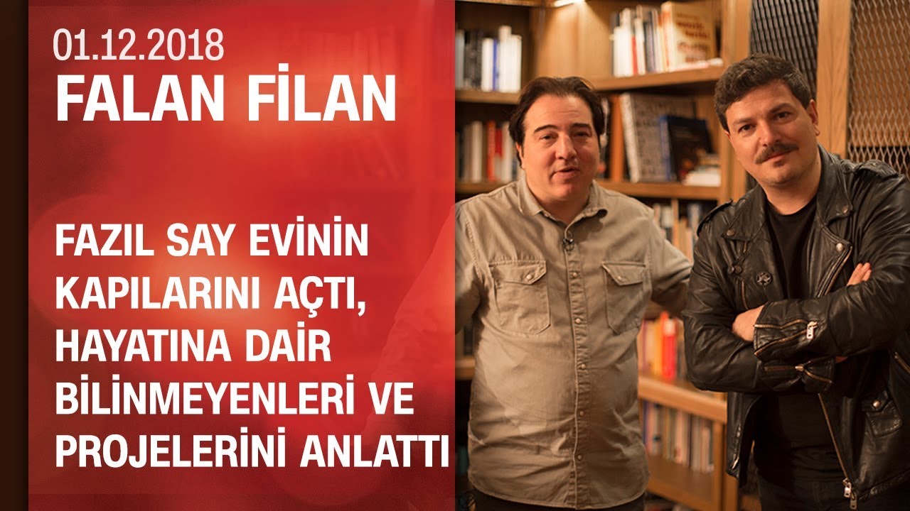 Fazıl Say evinin kapılarını açtı, bilinmeyenlerini anlattı - Falan ...