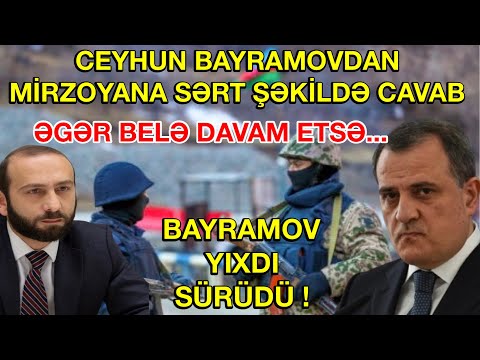 CEYHUN BAYRAMOV İŞƏ QARIŞDI ! AZƏRBAYCANDAN CAVAB GECİKMƏDİ ! Son xəbərlər, xeberler2023
