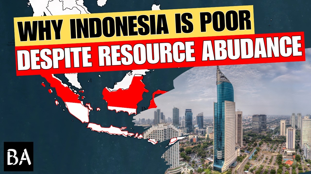 Why Indonesia is Still Poor, Despite Natural Resource Abudance - YouTube