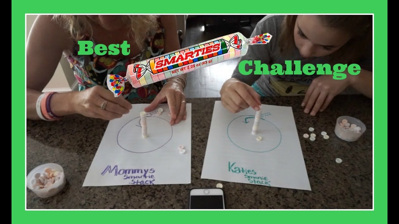BEST SMARTIES CHALLENGE | Flippin' Katie - YouTube