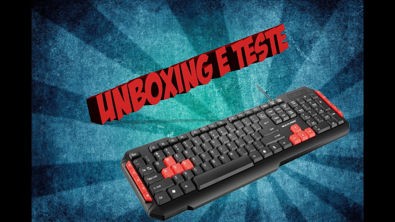 Unboxing Teclado Multilaser TC160 - YouTube