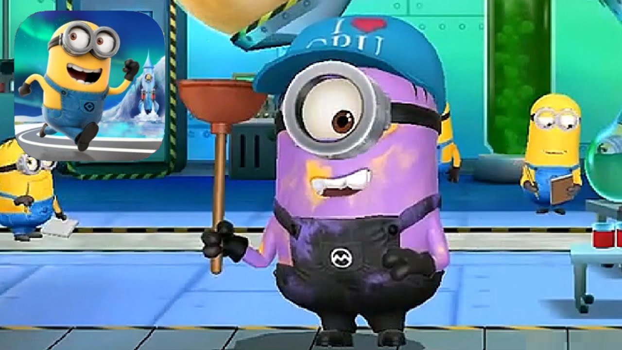 Mel Minion rush I LOVE GRU MOD Disguised gameplay walkthrough android ...