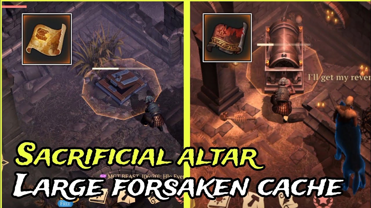 Grim Soul Survival: Large Forsaken Cache , Sacrificial Altar - YouTube