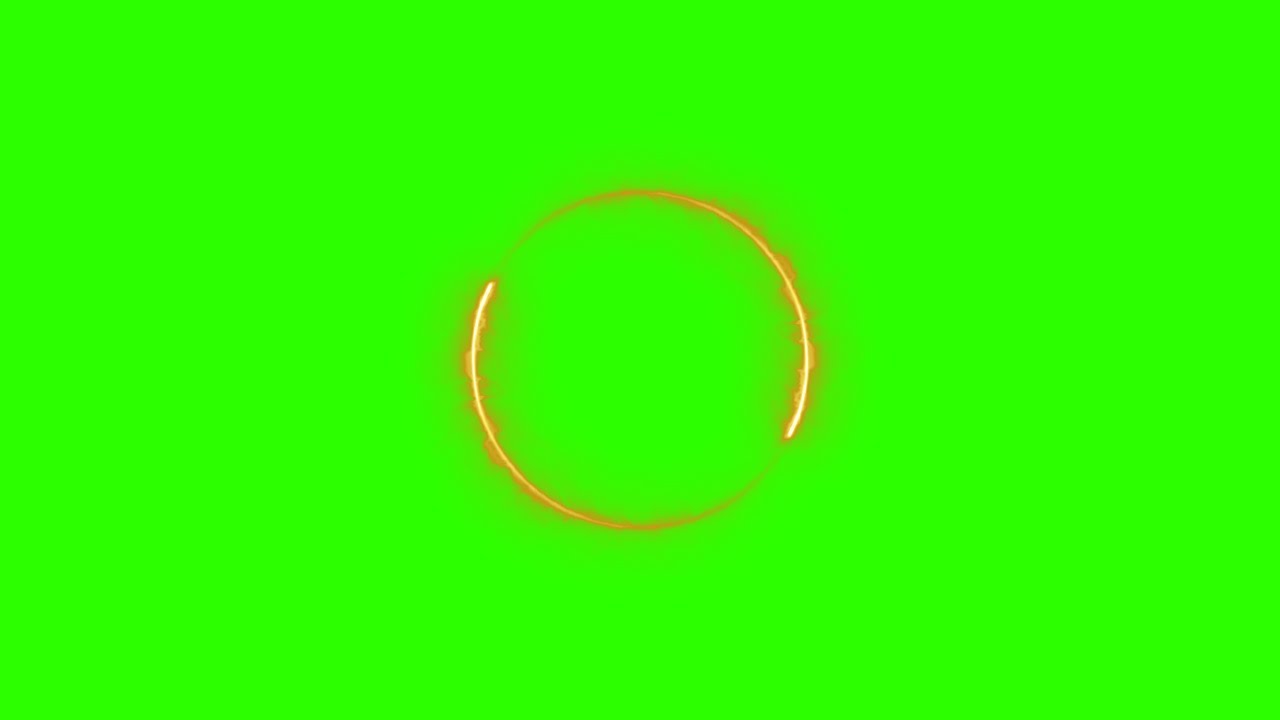 Fire Circles #1 / Green Screen - Chroma Key - YouTube