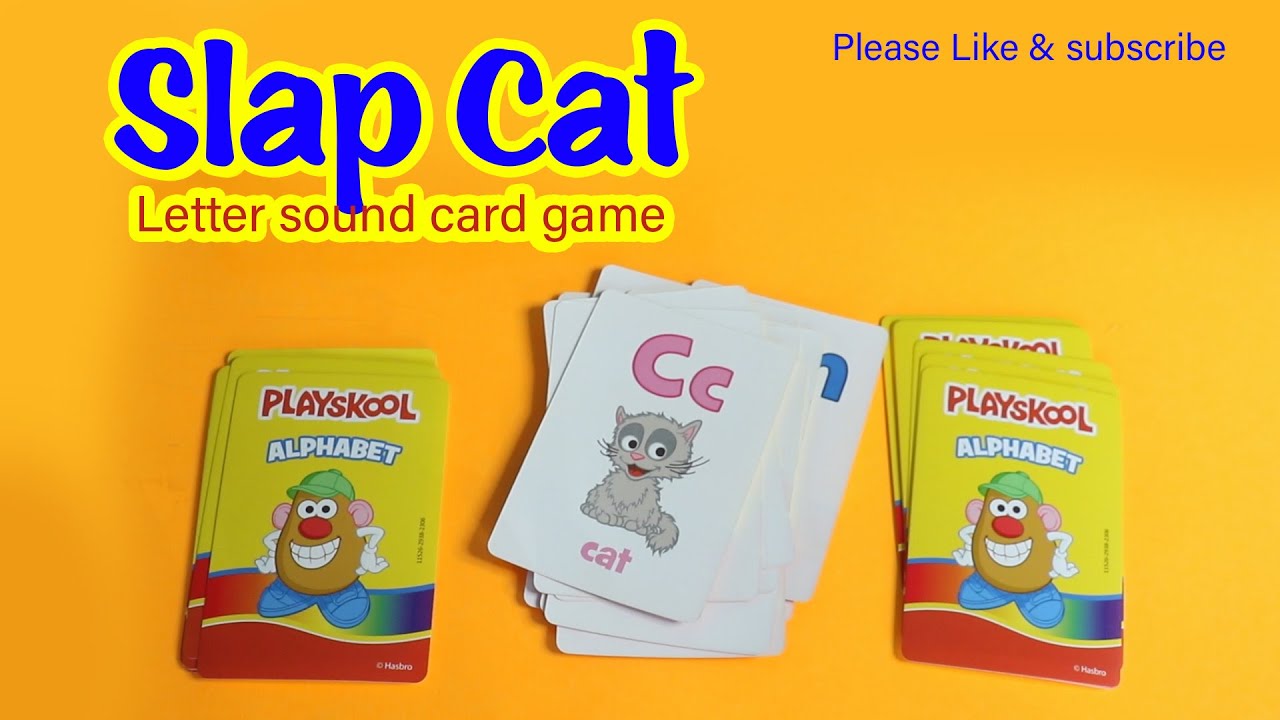 Slap Cat - Letter Sound Card Game - YouTube