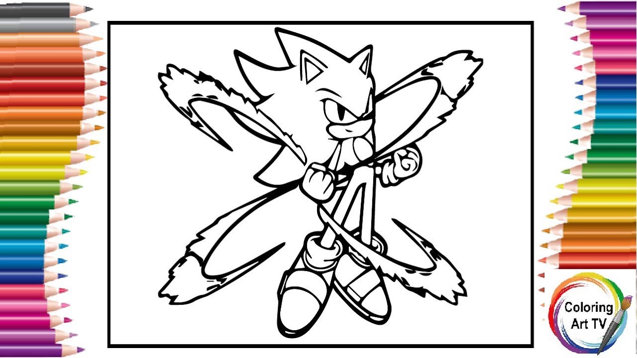 Sonic Prime the movie Coloring Pages /BEAUZ Illusion feat _Crun ( NCS ...