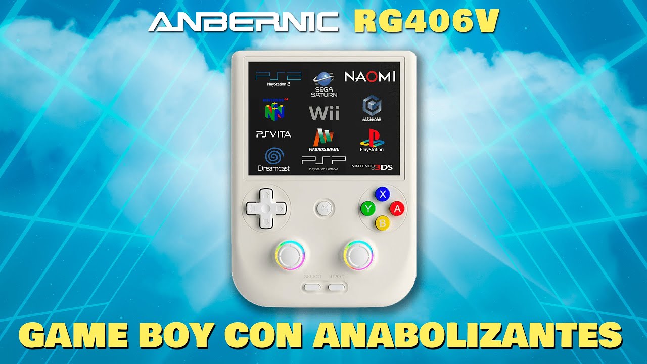 Análisis/Review RG406V🤜 La GAME BOY con ANABOLIZANTES 🔥 que MEJORA la ...