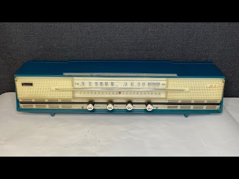 Vintage Rincan FM-371 Hi-Fi 2 Speaker Tube Radio
