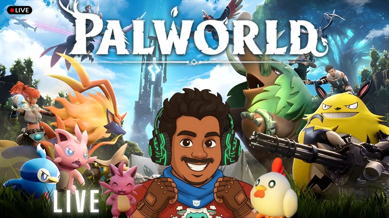 Palworld With Friends | Chaos, Creatures & Pure Fun LIVE! - YouTube