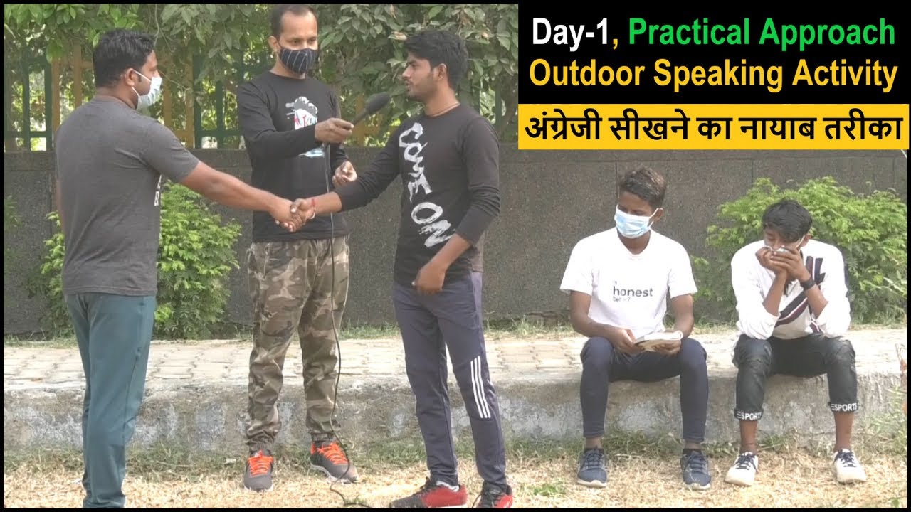 1st Day Speaking English Class | Village Boy Performs Great to Speak ...