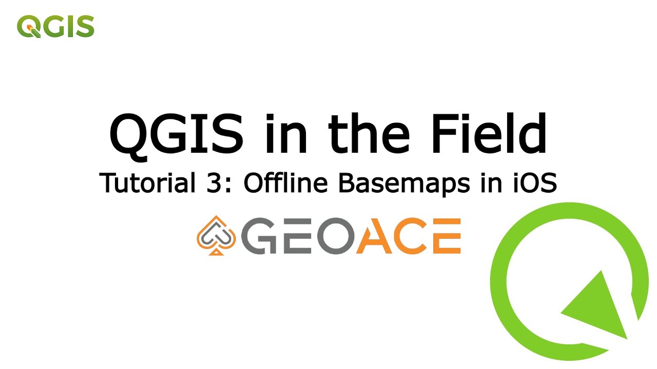 QField Tutorial 3: Offline Basemaps in iOS - YouTube