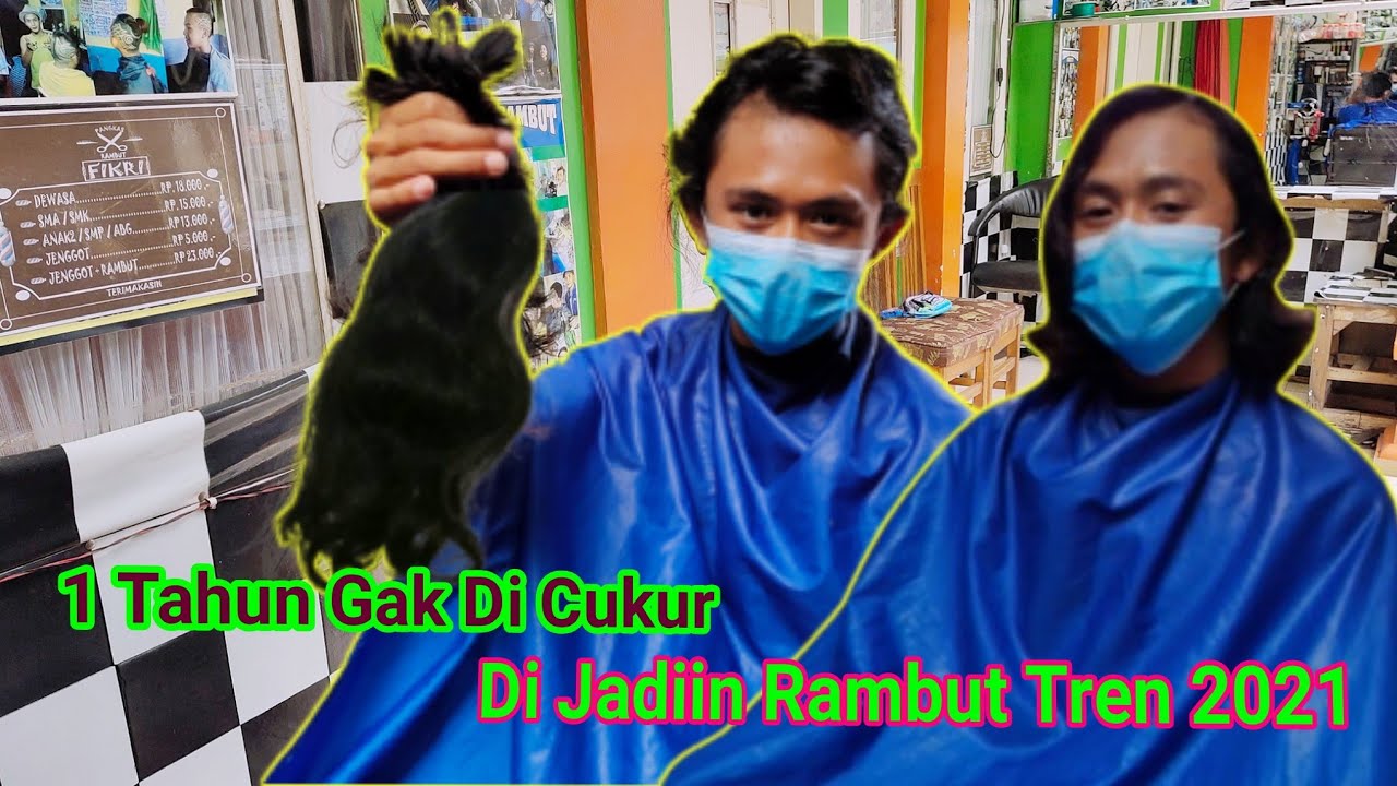 Cape Rambut Gondrong | Jadiin Style Rambut 2021 - YouTube