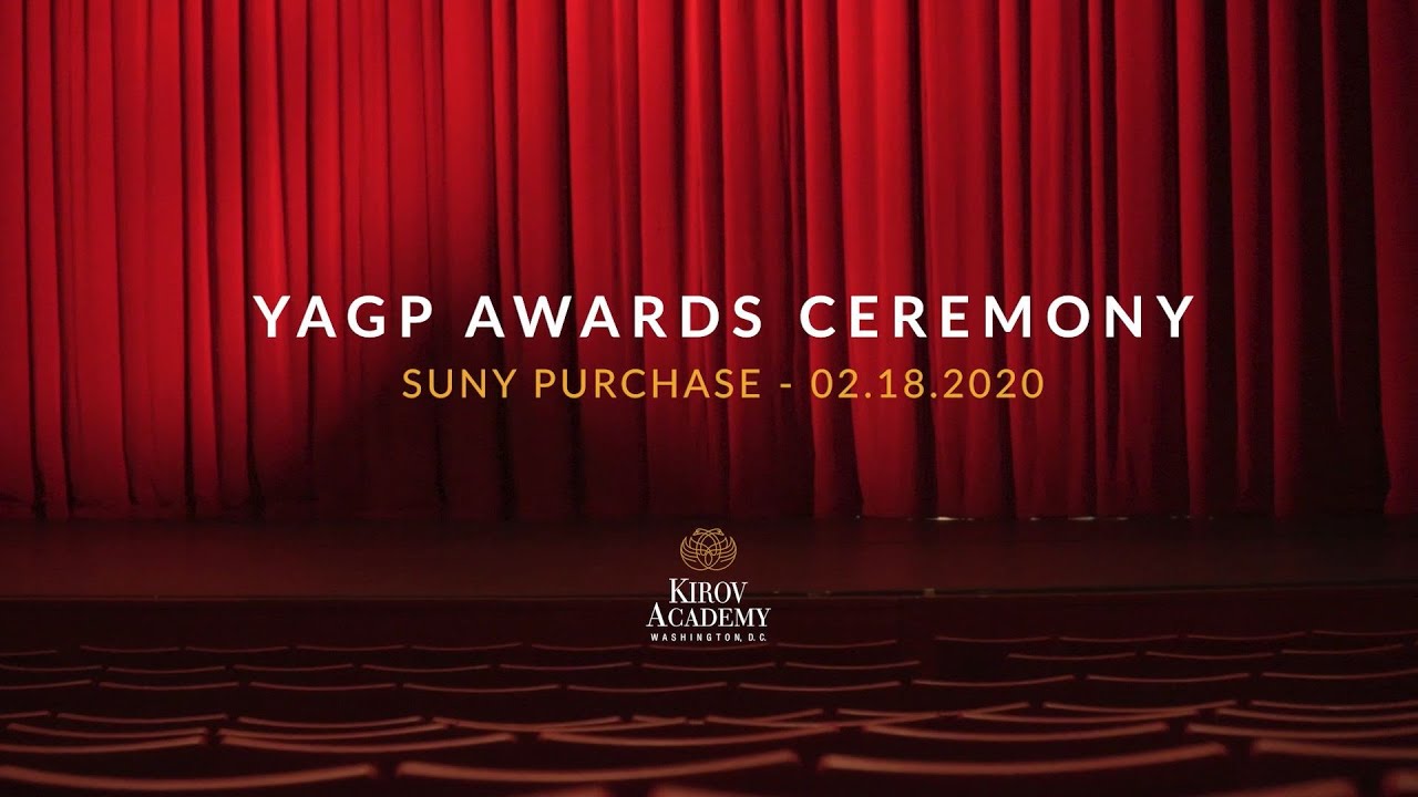 YAGP AWARDS CEREMONY - 02.18.2020 - YouTube
