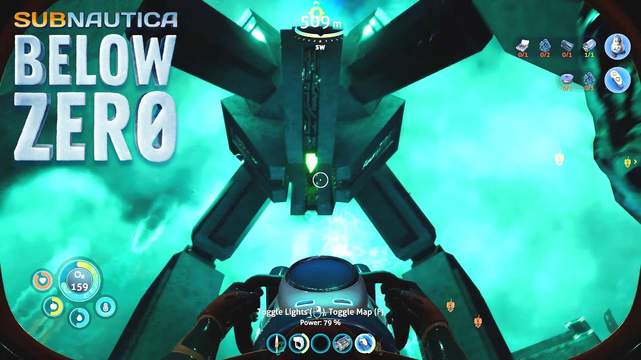 Alien Artifacts in Unsafe Spaces - Subnautica Below Zero Full ...