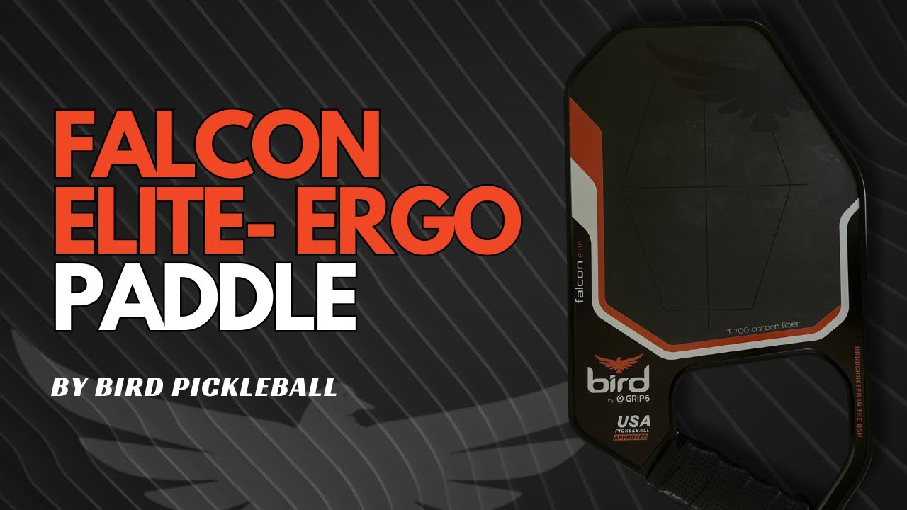 Falcon Elite Ergo Paddle by Bird Pickleball - YouTube