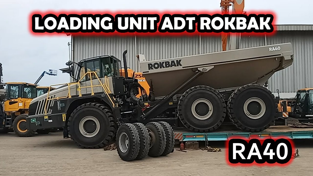 LOADING UNIT ADT RA40 - ROKBAK - YouTube