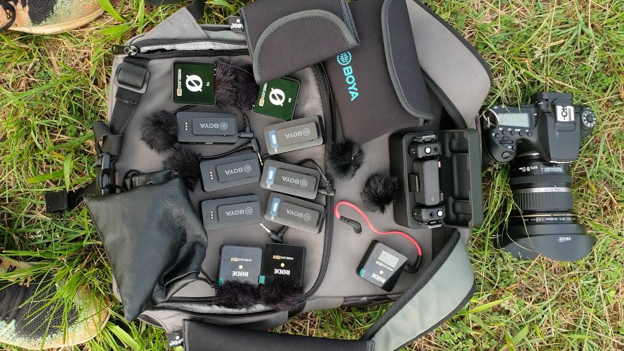 AUDIO MIC RODE, DJI & BOYA - YouTube