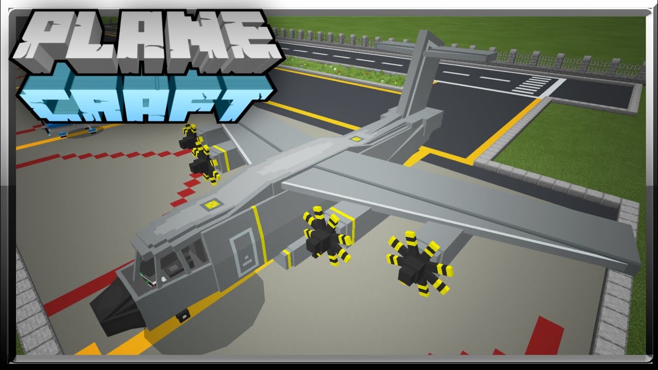 Cargo Plane | PlaneCraft Addon MCBE/MCPE [Show Case] The last!!! - YouTube