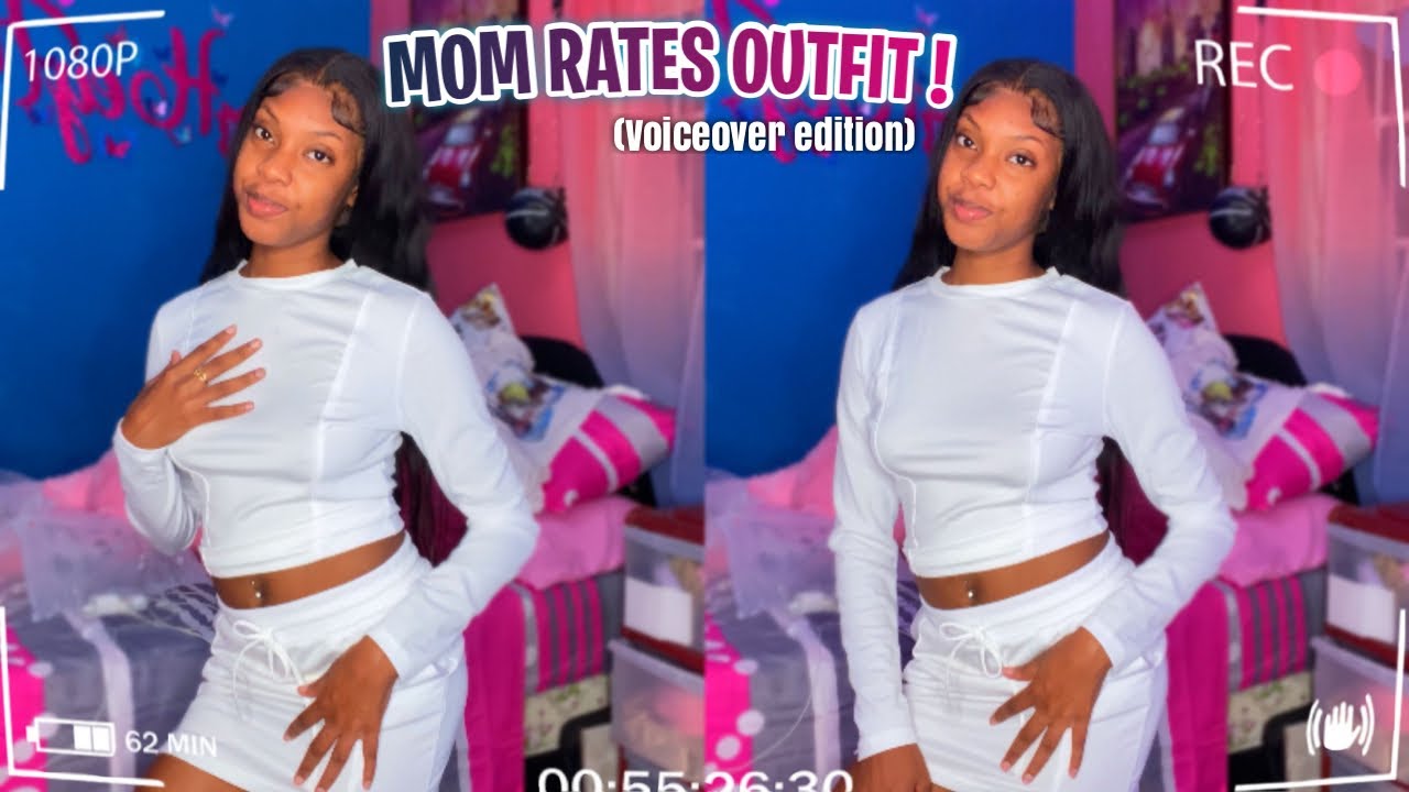 MOM RATES HOT OUTFIT! (VOICEOVER EDITION) FT. WHOLESALE 7 - YouTube
