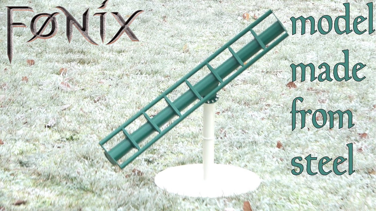 Fonix - Model track made of steel - YouTube
