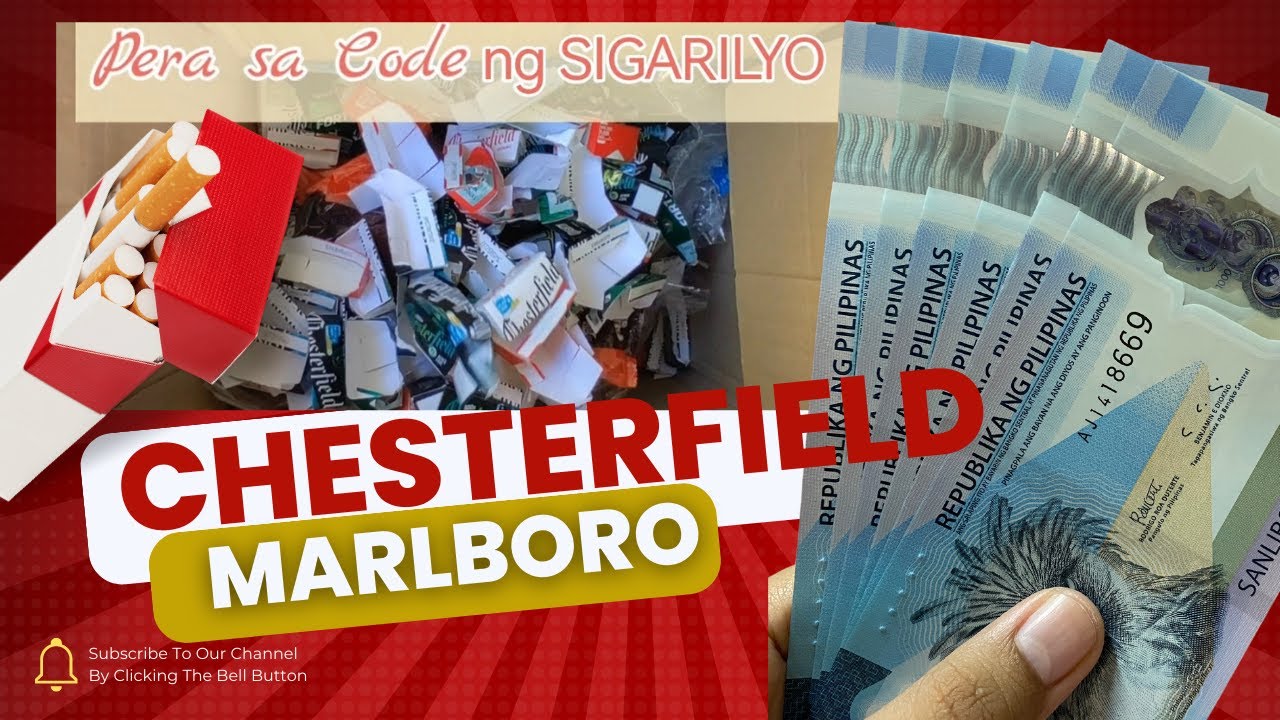 UPDATE promo ng EENCODE ng mga sigarilyo CHESTERFIELD sa APPWARDS PMFTC ...