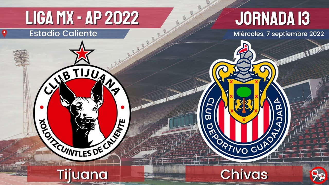 ¡Gol de las Chivas, Luis Olivas! Tijuana 1-2 Chivas Final | Liga MX J13 ...