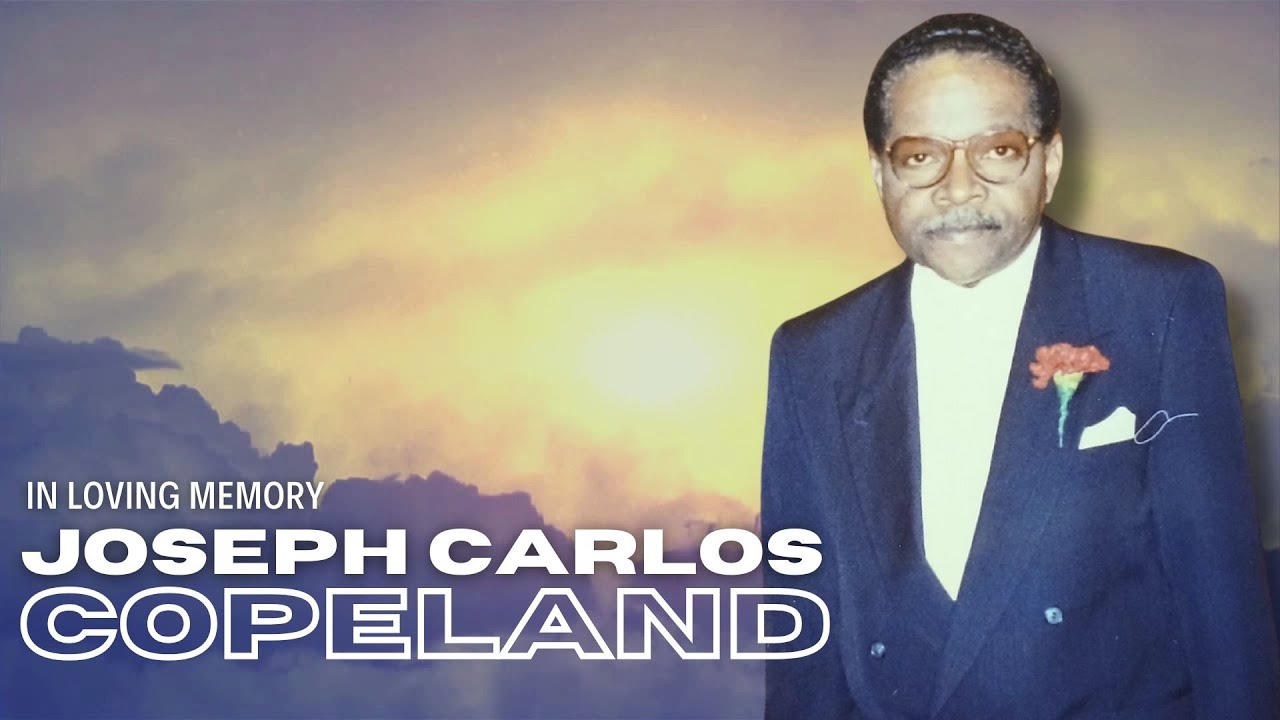 Joseph Carlos Copeland Video Tribute - YouTube