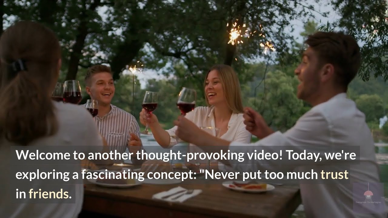 Do not Trust Friends. Get Closer to enemies. TheArtofTrustDecepti.mp4 ...