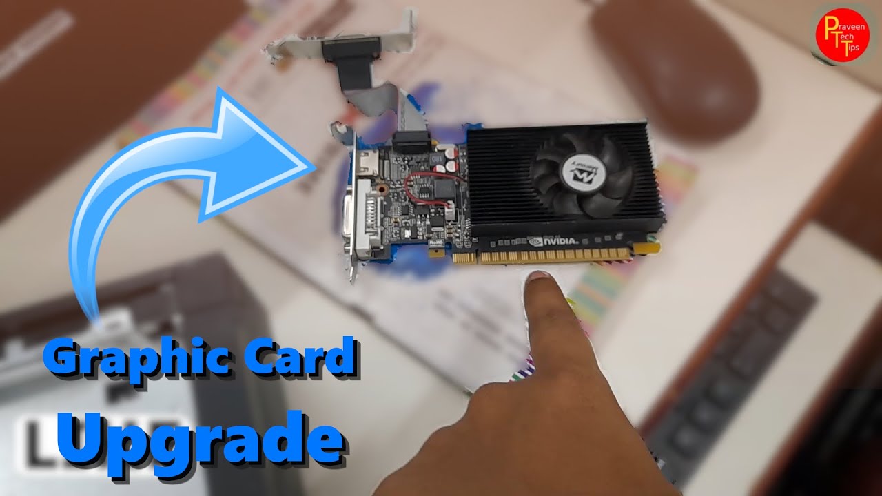 old pc graphic card upgrade video - YouTube