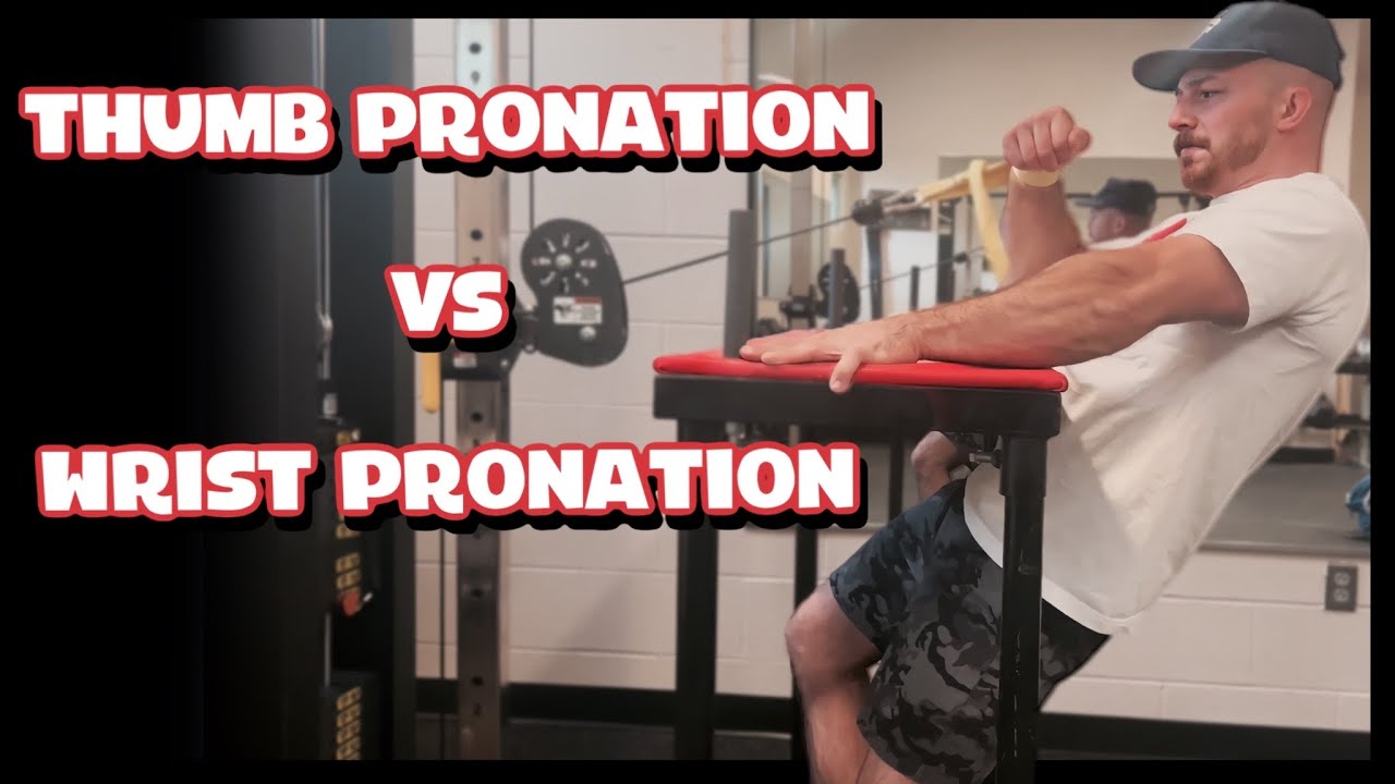 Pronation Through the Thumb vs Pronation through the Wrist - YouTube