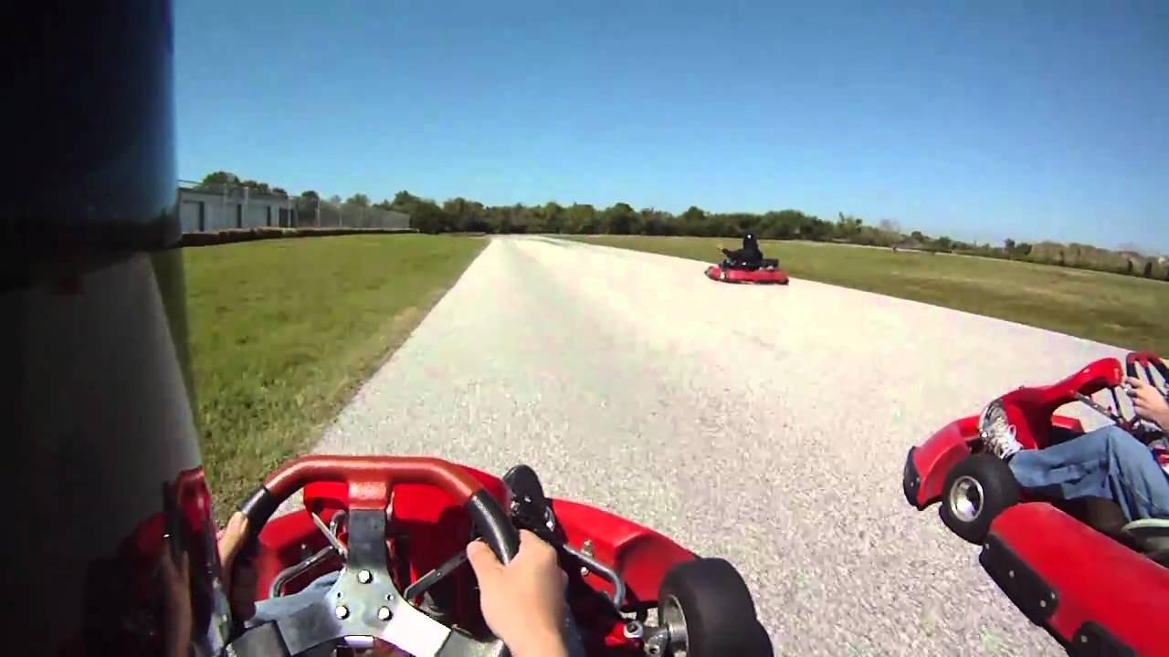 Anderson race park karting day 3/17/11 round 2 - YouTube
