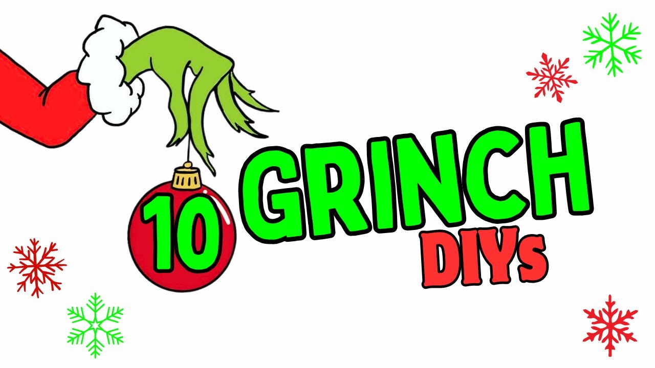 10 Grinch Who Stole Christmas DIY Decorations | Dollar Tree & Upcycled ...