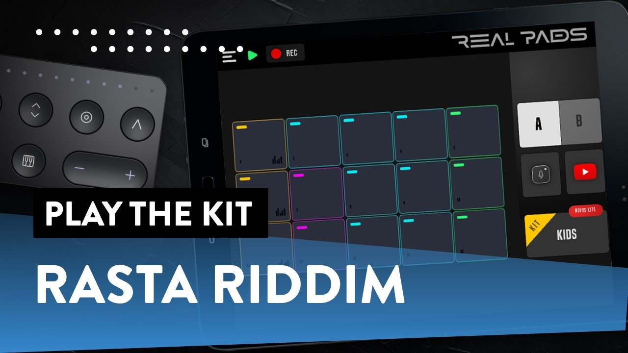REAL PADS: Kit Rasta Riddim ( Reggae ) - YouTube