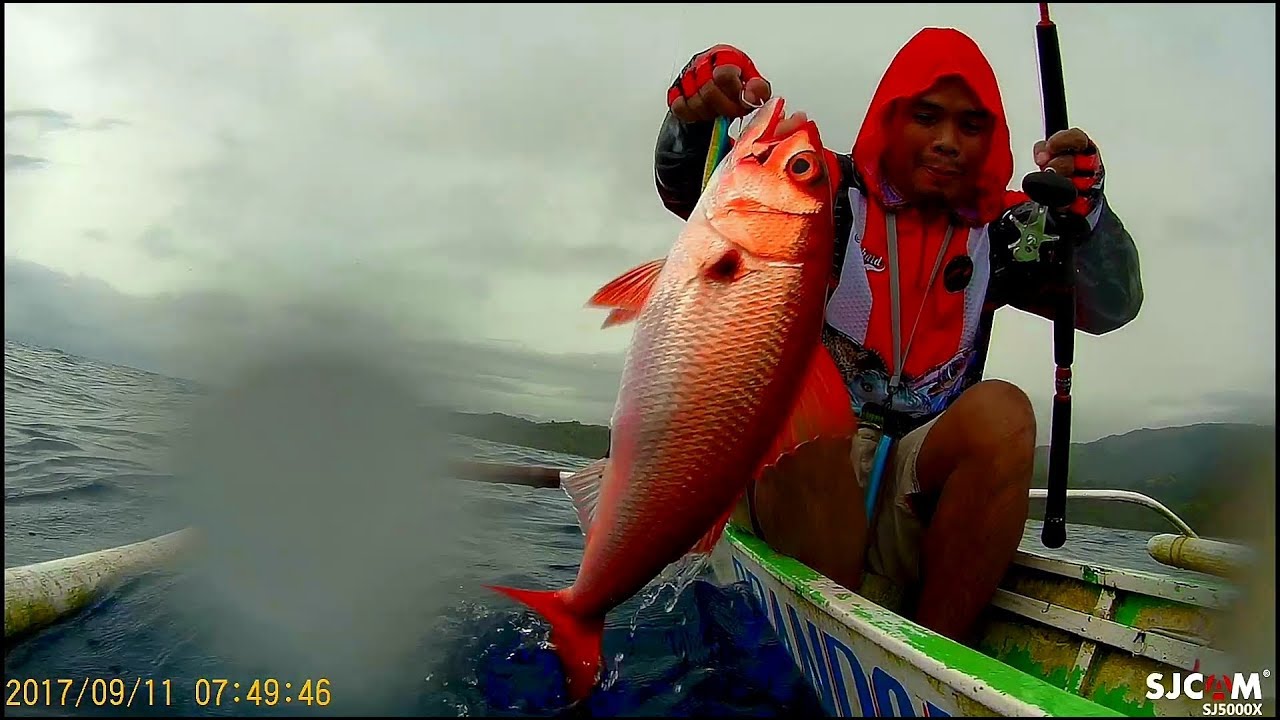 DEEP JIGGING CATCHING RUBY SNAPPER - YouTube
