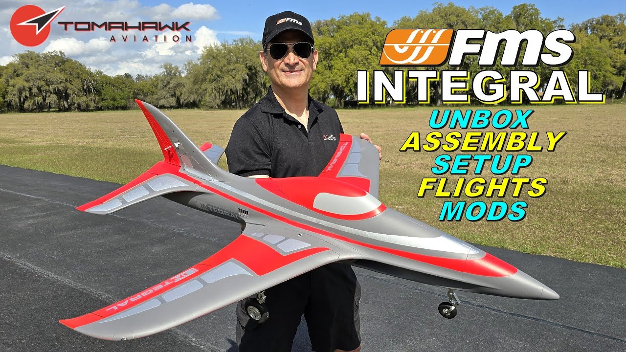 ***First Look*** FMS INTEGRAL 80MM Unbox, Assembly, Setup, Flights ...