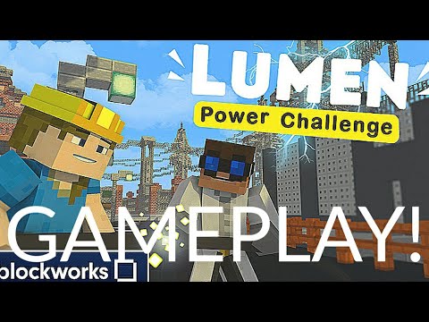 Minecraft PE: Lumen: Power Challenge Gameplay - YouTube