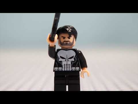 The Punisher Shoots A Guy | Stop Motion
