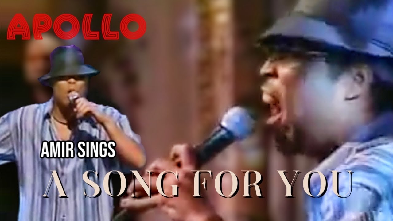 Live at the Apollo: A Song For You - YouTube