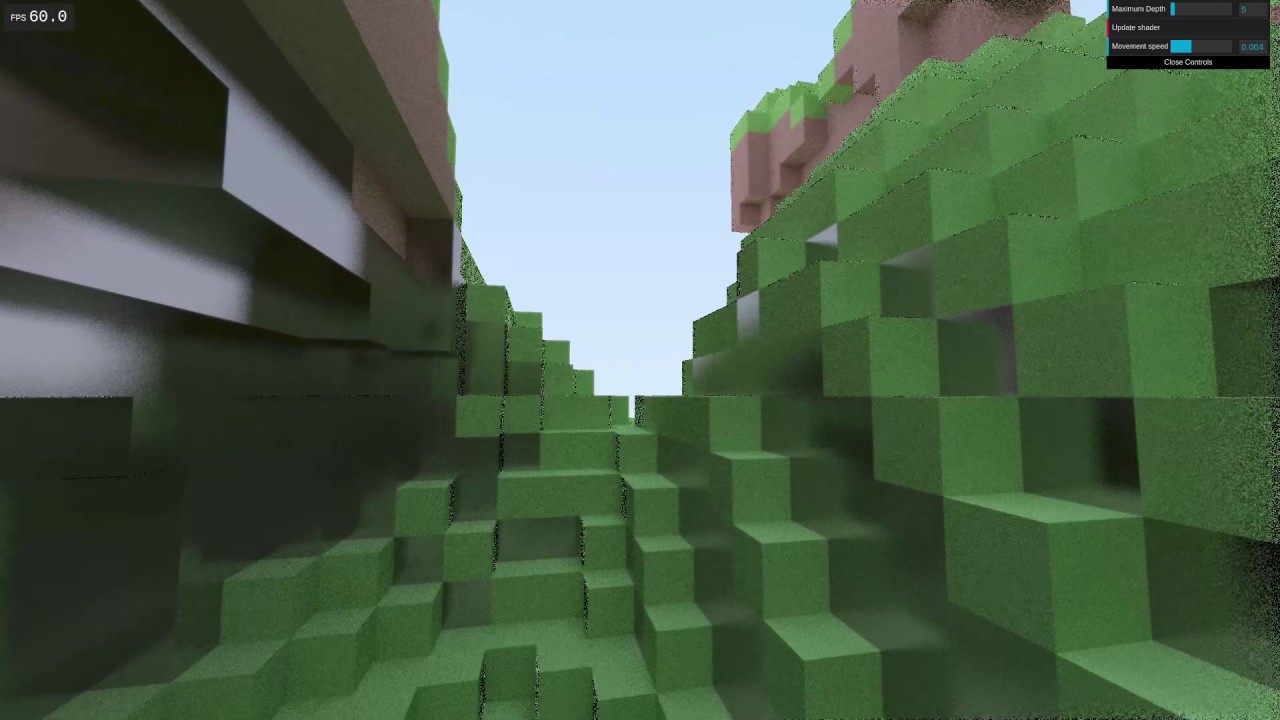 Real-time path tracing with reverse reprojection - YouTube