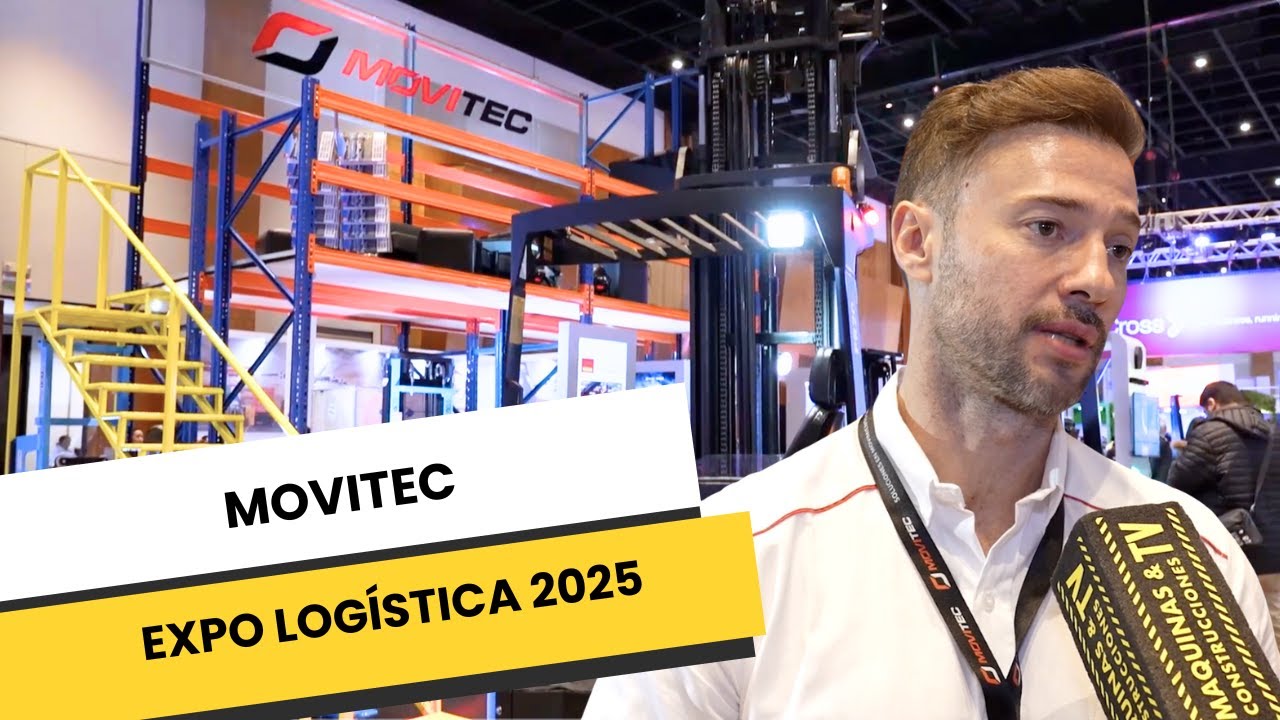 MOVITEC expuso todas sus novedades en la EXPO LOGÍSTICA 2025 - YouTube